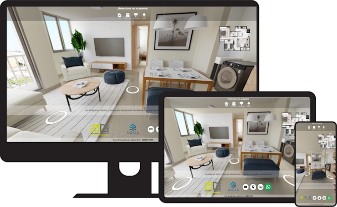 Create a 360 virtual tour for your project by Virmotion | Fiverr