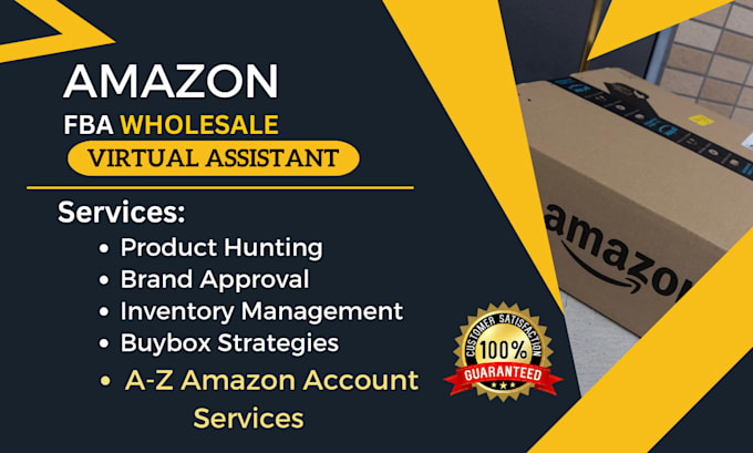 Be your amazon fba wholesale virtual assistant by Abdulshakoor305 | Fiverr