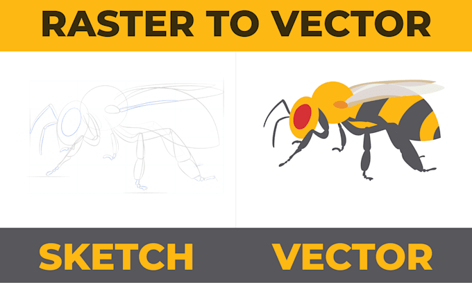 Redraw, transform, and trace logo or image to vector format by ...