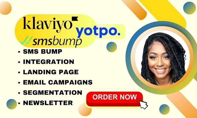 Setup klaviyo sms bump,klaviyo email flow, klaviyo email campaign,yotpo ...