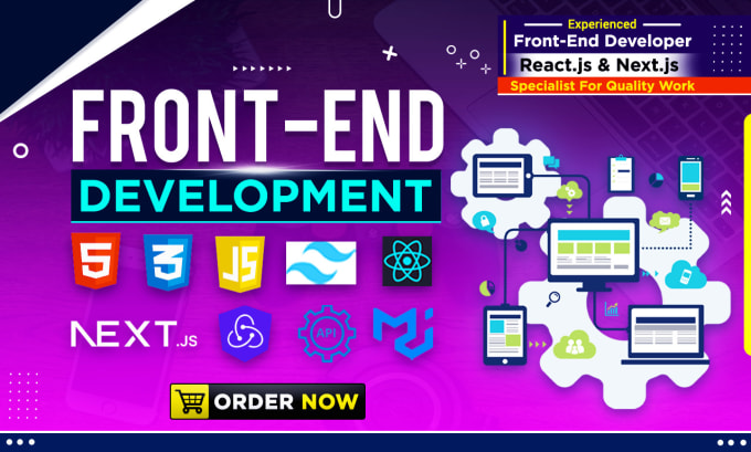 Do Frontends With React Js Next Js And Tailwind For You By Talhakhan22784 Fiverr