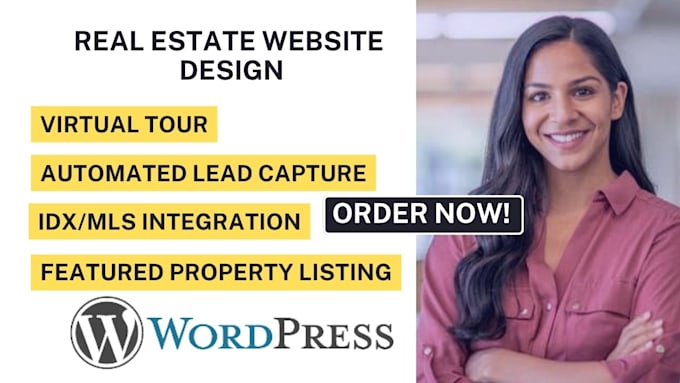 Build luxury real estate idx website for idx mls integration in wordpress