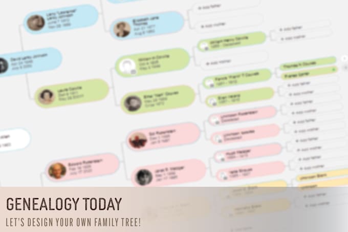 Design you a custom family tree by Genealogy_today | Fiverr