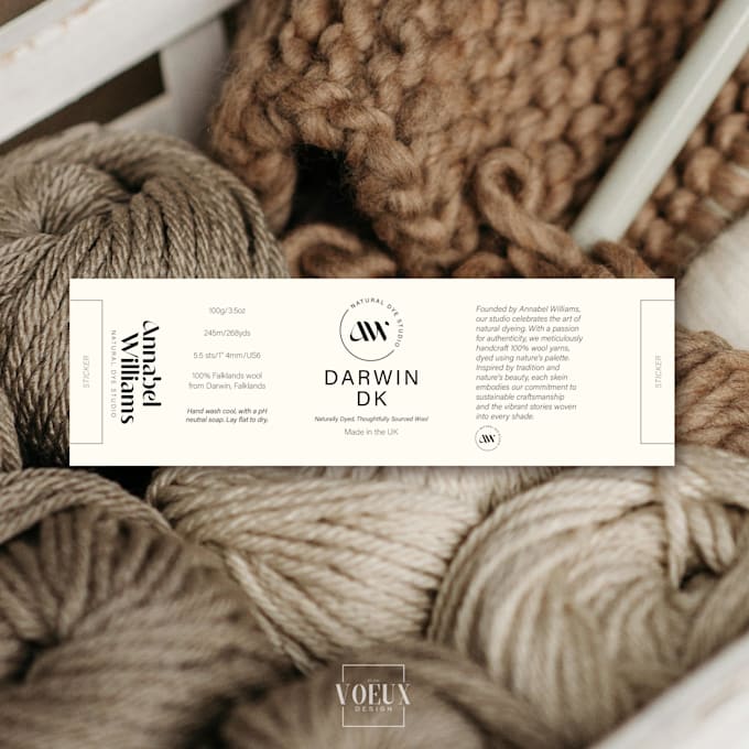 Create elegant minimalist label packaging by Voeuxdesign_ | Fiverr