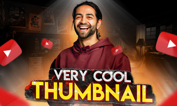 Design professional thumbnails to increase ctr by Creativechamp78 | Fiverr