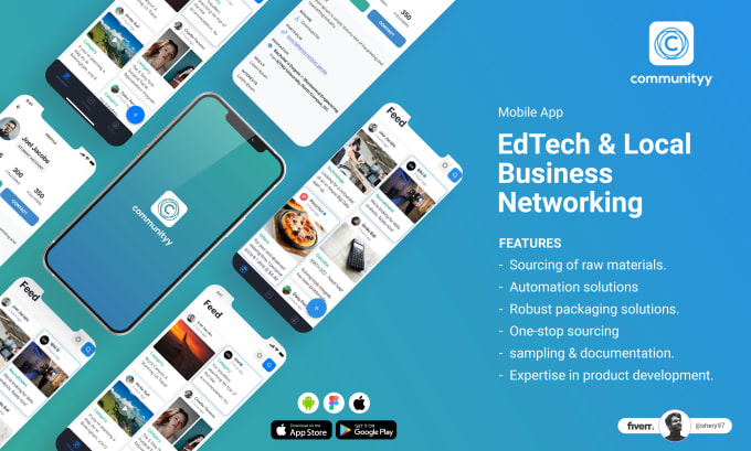 Develop A Hybrid Or Cross Platform Mobile App Using Flutter And React Native By Shery97 Fiverr