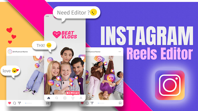 Create stunning instagram reels and youtube shorts by Pro_is_here | Fiverr