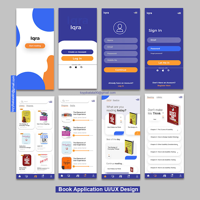 Design professional mobile and web app uiux and prototypes by ...