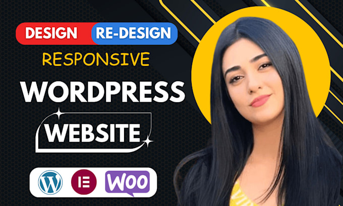 Create or build responsive wordpress website design, redesign, revamp or clone by Miss ...