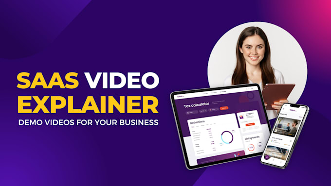 Create saas explainer video and animated explainer demo video by Nazia ...