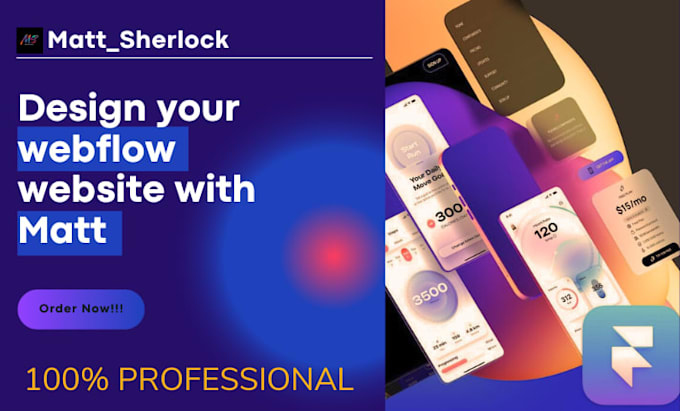 Do webflow website design, webflow website redesign, design webflow ...