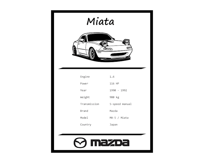 Custom car print ready for print by Jay_stolarik | Fiverr