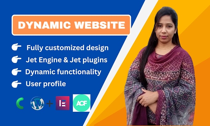Create dynamic website with crocoblock, jet engine, elementor pro by Devjanntara | Fiverr