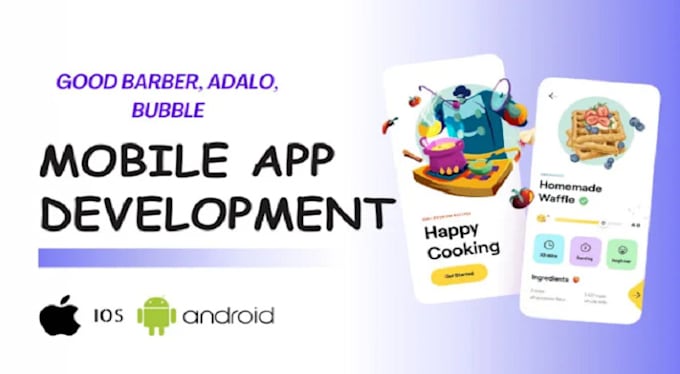 Create app with goodbarber, flutterflow, bubble, goodbarber by Mart_promo01 | Fiverr