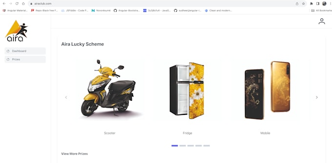 Create web apps using react, angular , next js and node by Glenpais ...