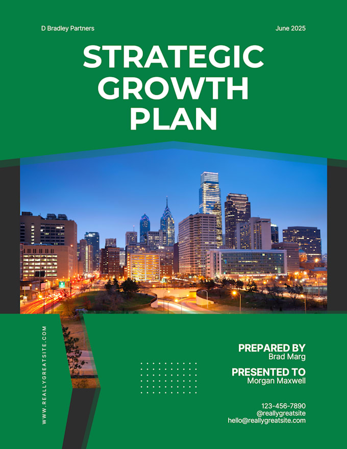 Create a stellar, customized strategic growth plan by Brad_marg | Fiverr