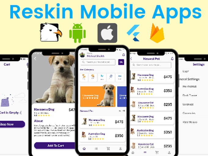 Rebrand, reskin, rename your flutter code from codecanyon by ...