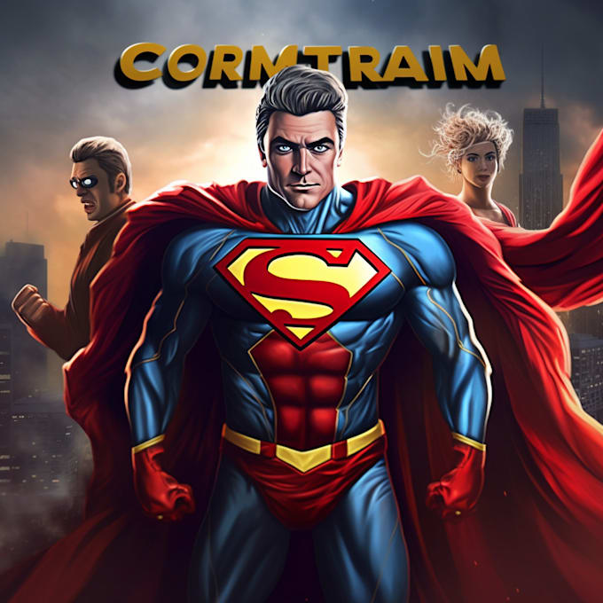 Draw a custom superhero character by Wolvena | Fiverr