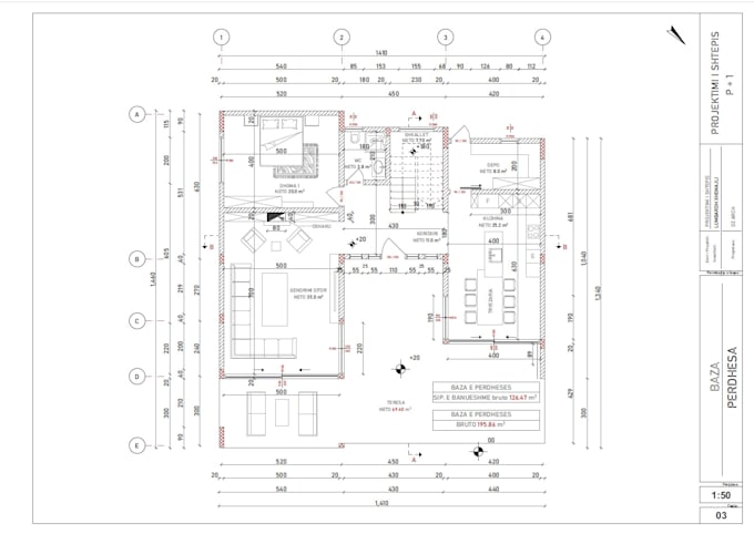 2d architectural drawings in autocad by Donartzeqa | Fiverr