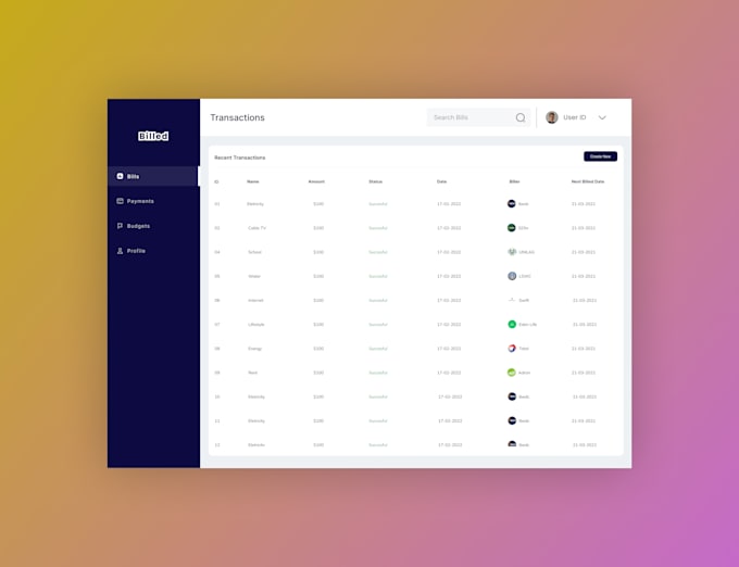 Do uiux design web application, admin dashboard, crm, figma by De__yemi ...