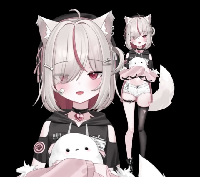 Rig your live2d vtuber model in high quality by Erica_rouga | Fiverr Rig your live2d vtuber model in high quality by Erica_rouga | Fiverr