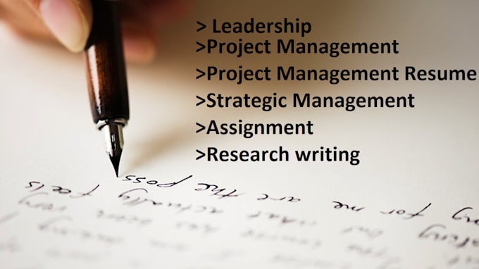 Write leadership and project management for you by Neon_expert | Fiverr