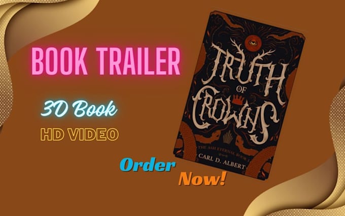 Create an amazing book trailer hd videos and magazine promotion by ...