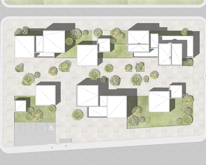 Render your master plan on photoshop by Houria_feniou | Fiverr