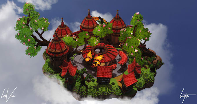 Build a spawn, hub or map for your minecraft server by Teamelysion | Fiverr