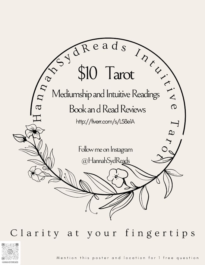Provide an intuitive reading using tarot and mediumship by Hannahsyd ...