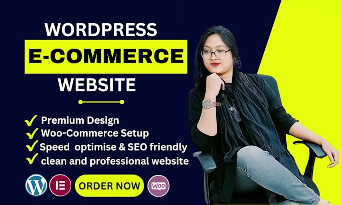 Build responsive wordpress ecommerce website with design by Snigdhoakanda | Fiverr