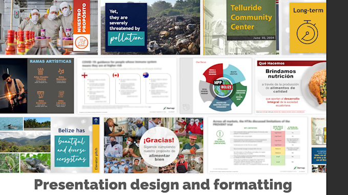 Beatify any presentation with attractive and easy to understand layouts ...