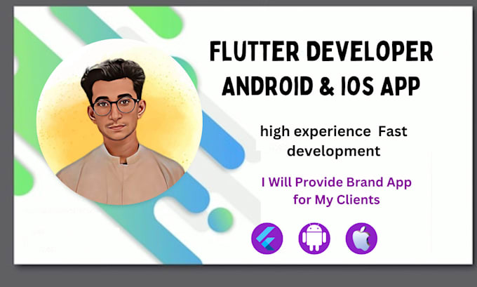 Build flutter app android ios apps cross platform app flutter developer ...
