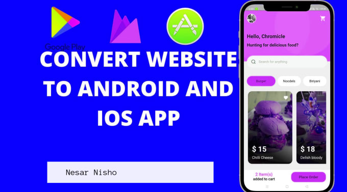 Convert your website into android and ios applications by Afreen_sorna ... Convert your website into android and ios applications by Afreen_sorna ...