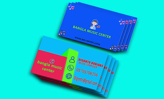 Do basic business card and logo design by Digonto2 | Fiverr