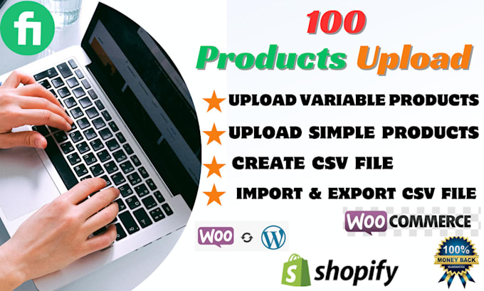 Product upload or import csv xml to shopify woocommerce or ecommerce store by Mujahid972 | Fiverr