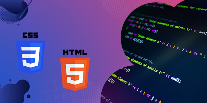 Make small website templates with html and css by Tony_waye | Fiverr