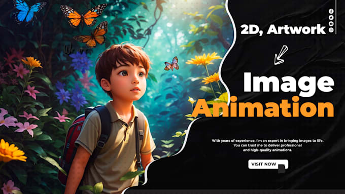 Animate your images, artwork, and paintings into animation by Mamun6495 ...