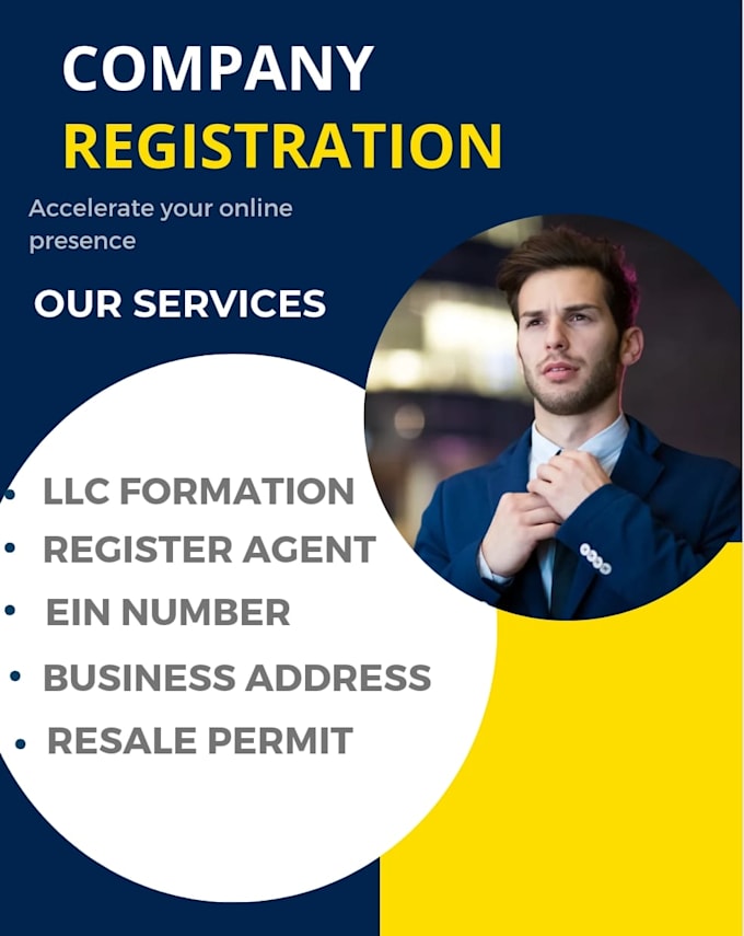 Provide services for your llc registration for usa by Sajawal_ali01 ...