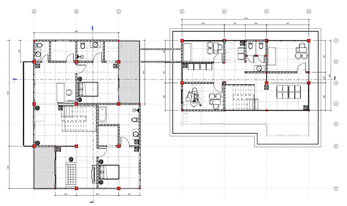 Convert your hand drawn floor plan to autocad or revit by Quelixdesigns ...