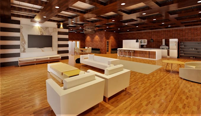 Do interior design modeling in revit by Architectanas | Fiverr