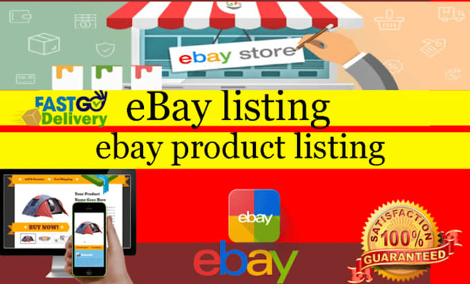 Do ebay listing, ebay product listing, ebay seo listing, ebay lister by ...