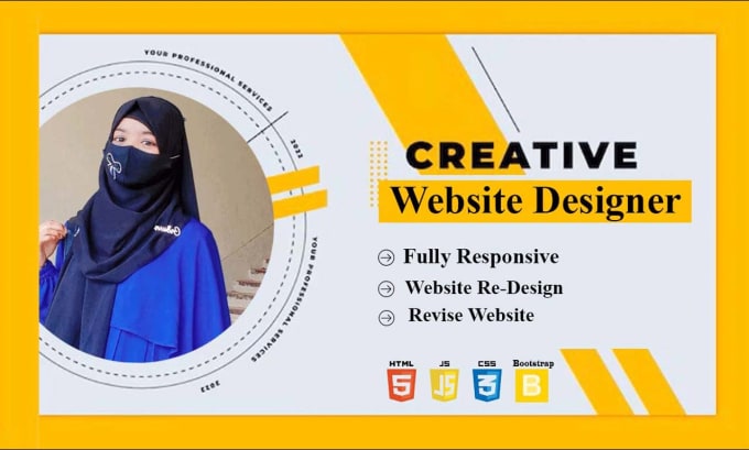 Build A Creative Design With Html Css Jquery By Fahidaalizerin Fiverr