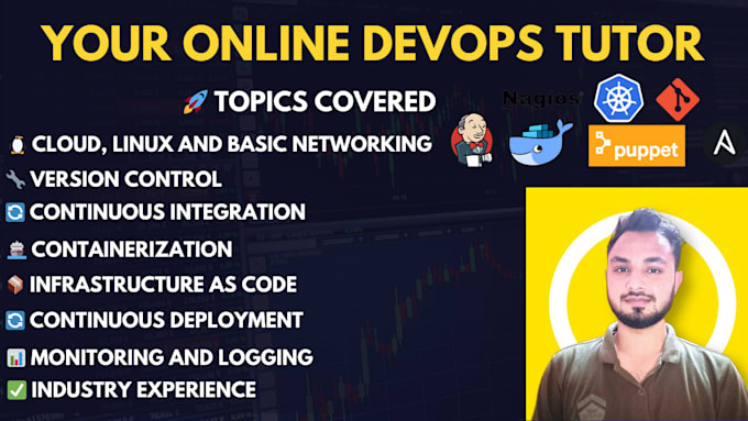 Be your online tutor for devops engineer by Saurabh_khan | Fiverr