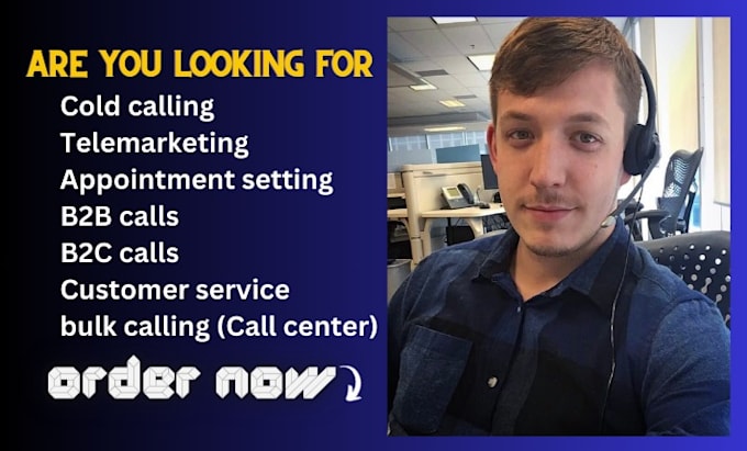Be your b2b cold caller and appointment setter by Ronnie_collins | Fiverr