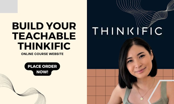 Design a flawless teachable thinkific kajabi online course website by Cassie_parker | Fiverr