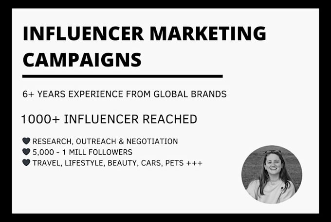 Execute your social media influencer marketing campaign by Marketing ...