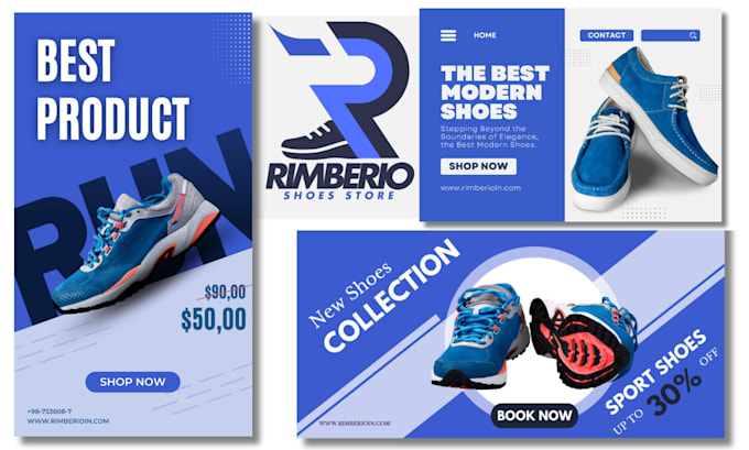 Design ads and banners for ecommerce website and amazon by Virtual_keys ...