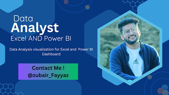 Do data analysis visualization for excel and power bi dashboard by ...