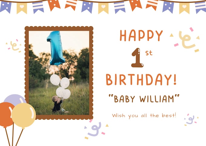 Design custom and unique birthday card for you by Eman968 | Fiverr